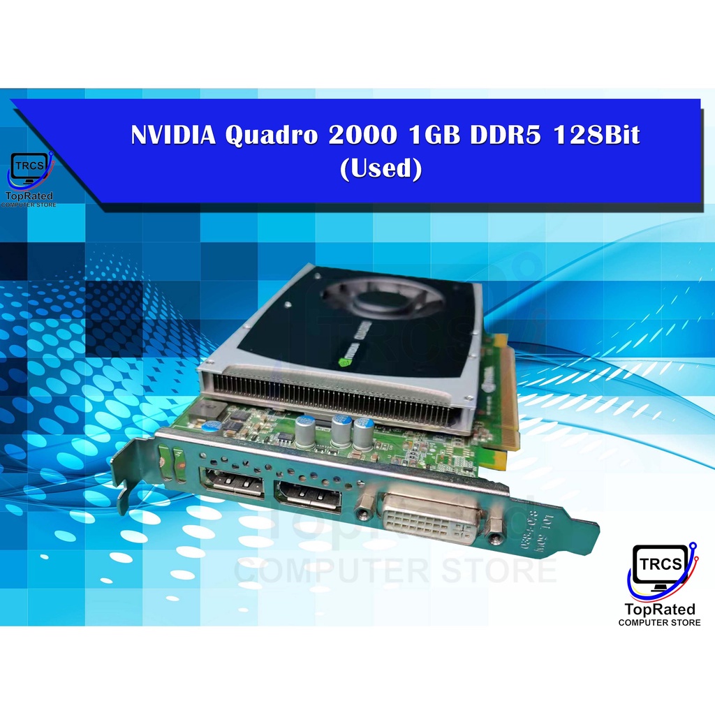 NVIDIA Quadro 2000 1GB DDR5 Graphics Card / PCIE Video Card (Used ...