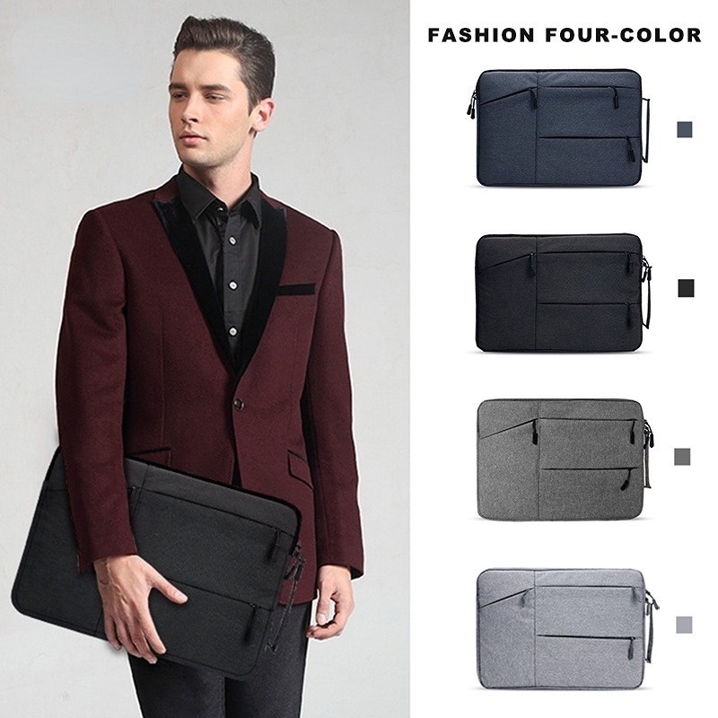 Fashion Waterproof Laptop Bags for Men Leisure Business Hand Bag 14 ...