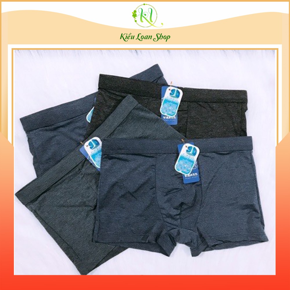 Combo of 4 men's underwear, cold elastic boxer briefs | Shopee Philippines