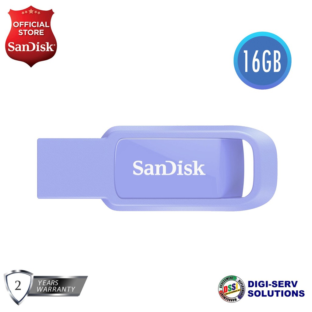 Sandisk 16GB Cruzer Spark USB 2.0 Flash Drive (Blue) | Shopee Philippines