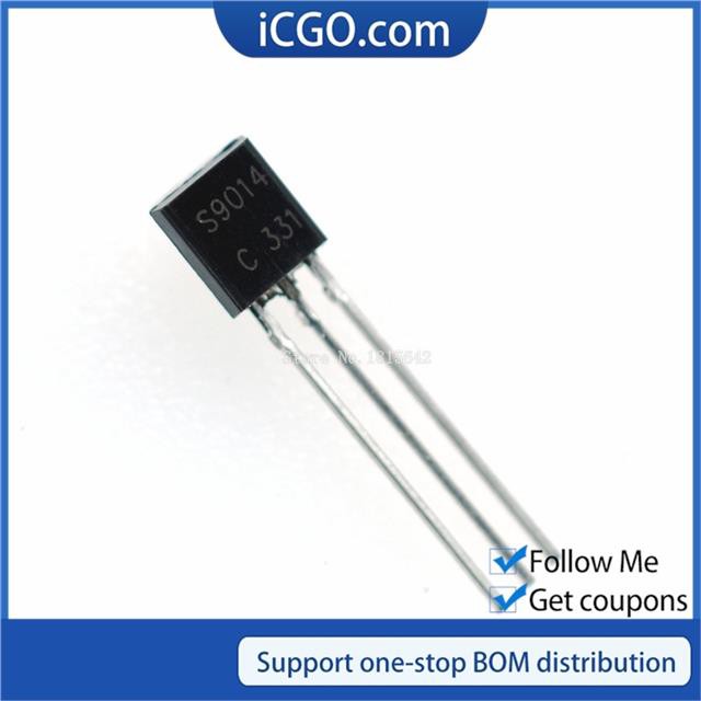 100PCS New S9014 Triode 9014 Transistor TO-92 Wholesale Electronic | Shopee Philippines
