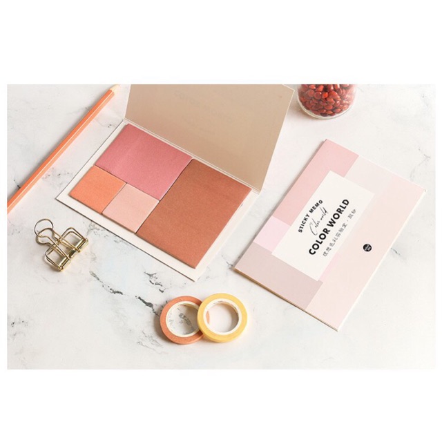 Color Palette Shades Post-its | Shopee Philippines