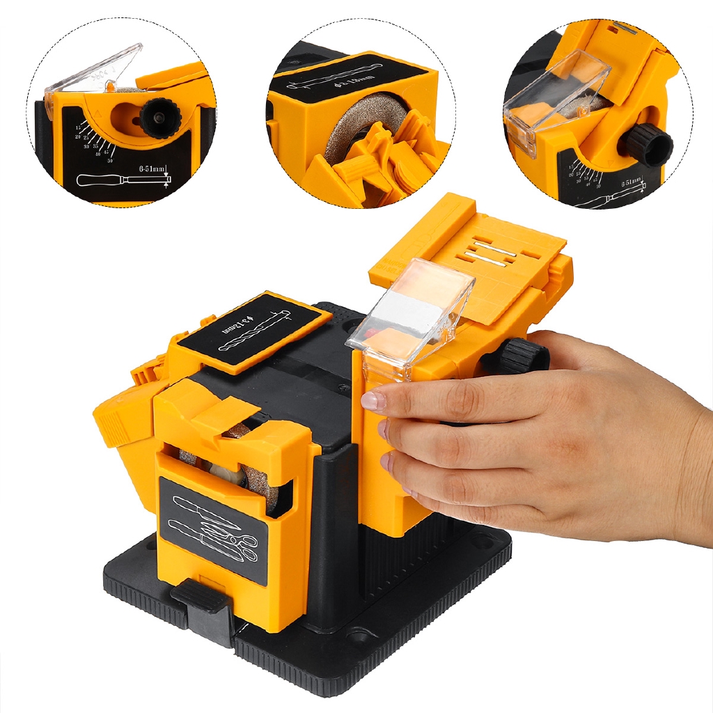 96W Mini Multifunctional Electric Sharpener Metal Grinder Knife ...