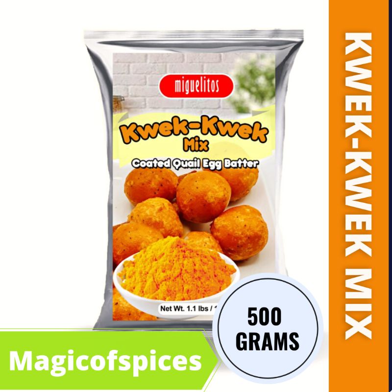 Kwek Kwek Batter Mix 500 Grams | Miguelitos | Shopee Philippines