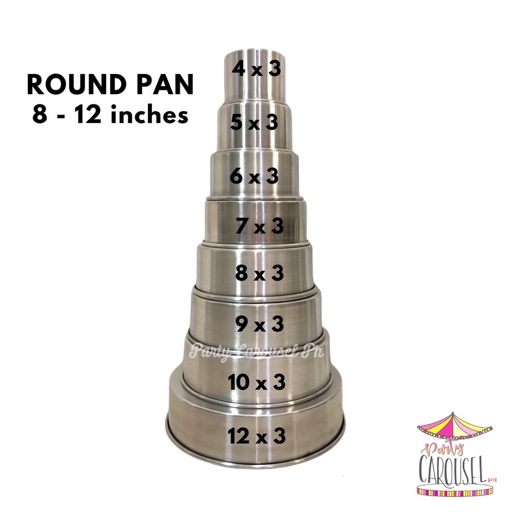 8 - 12 Inch Round Pan (1pc) | Shopee Philippines