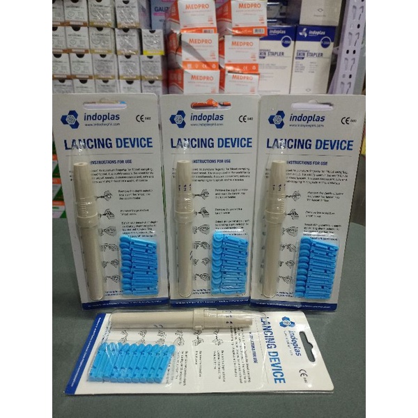 LANCING DEVICE - INDOPLAS BRAND | Shopee Philippines