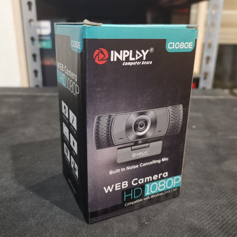 Inplay Webcam C1080P Pro 1080p / 720p Camera w/ Built Mic Web Camera ...