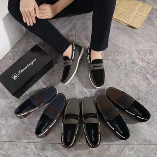 Top Sider Low cut Leather Boat Casual shoes For Men #607 | Shopee ...