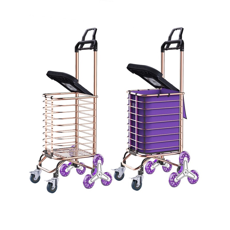 shopping trolley climb stairs fold Shopping car Small cart domestic ...