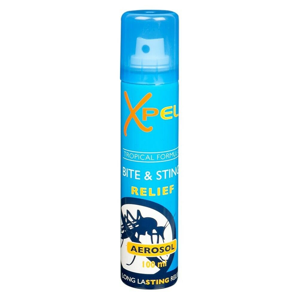 MP XPEL Tropical Formula Bug Cooling Aerosol, Long Lasting Relief 100ml ...