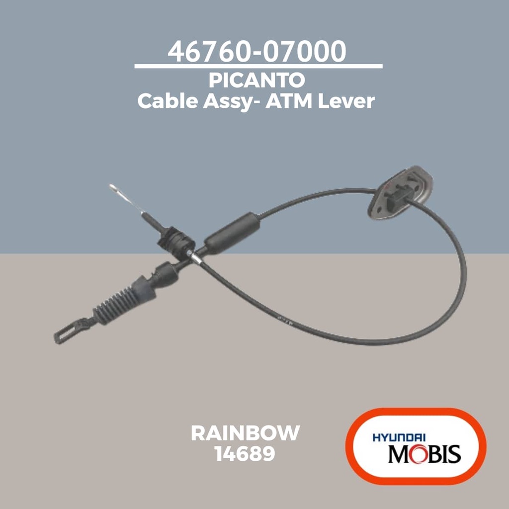 Cable Assy- ATM Lever for KIA Picanto [Mobis Original] Part #;46760 ...