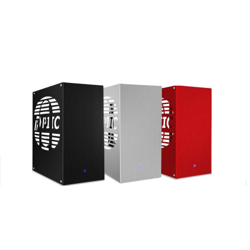 PC Gamer Case ITX MINI Case HTPC Safe Cabinet All-aluminum For GPU RTX ...