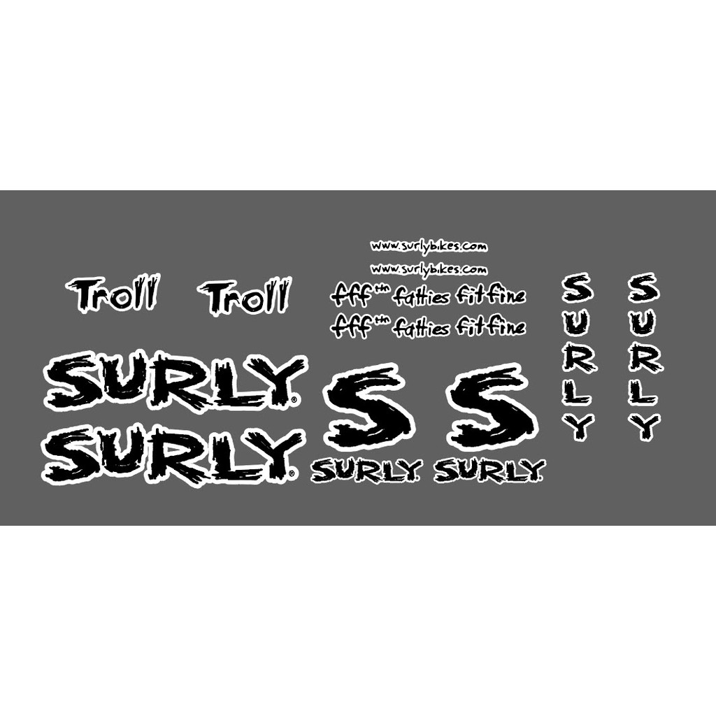 Surly Bike Decals: Trolls | Shopee Philippines