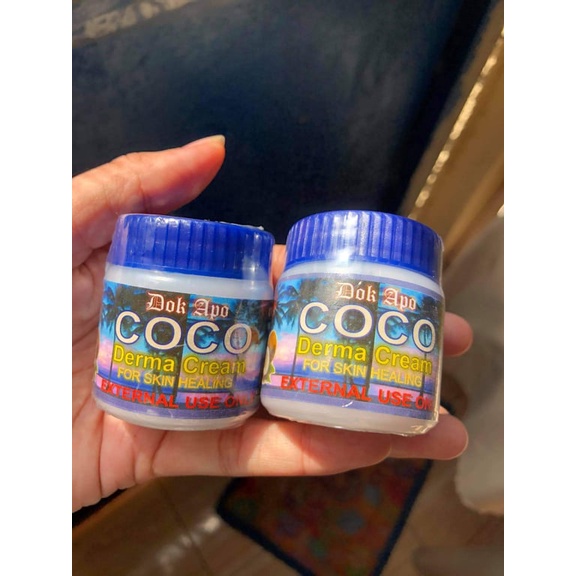 1PC 45ML COCO DERMA CREAM DOK APO 100% ORIGINAL FOR SKIN ALLERGY SKIN ...