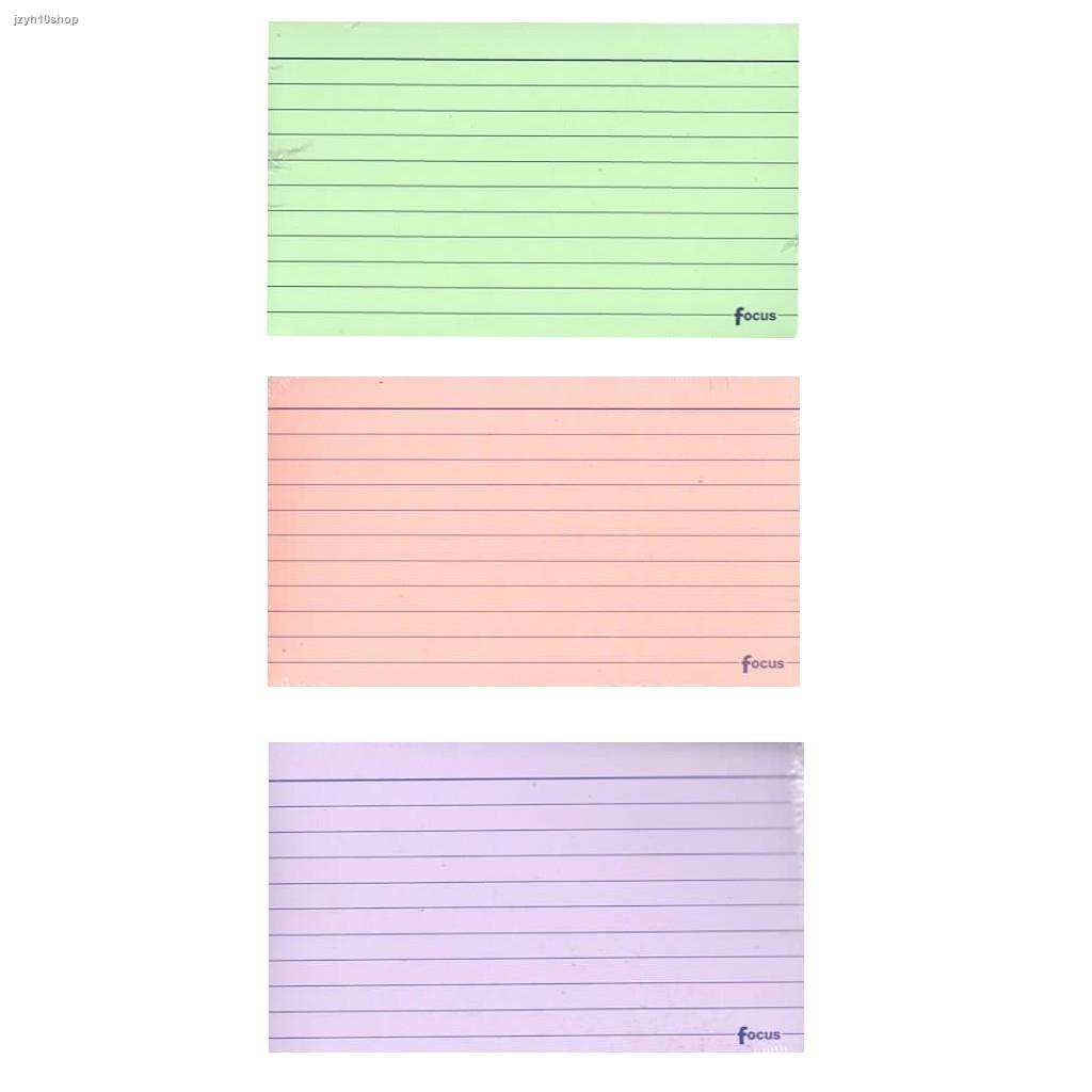 Colored Index Card (100sheets/Pack) | Shopee Philippines