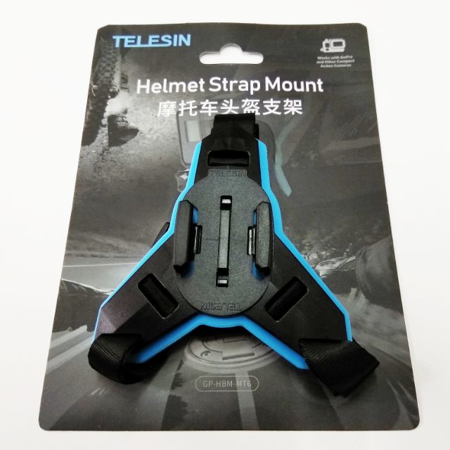 Telesin Helmet Strap Mount Chin Mount Shopee Philippines