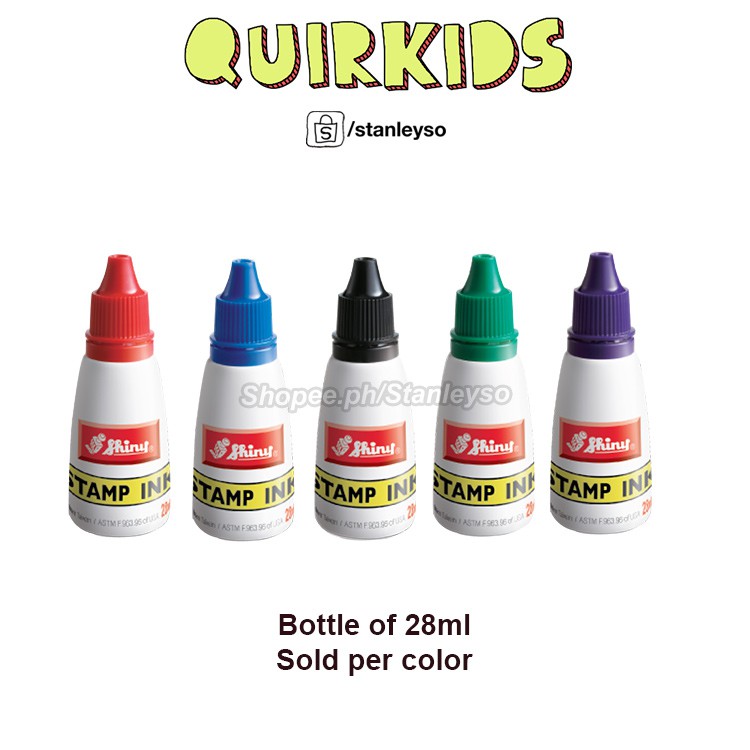Shiny Refill Stamp Pad Ink 28 mL | Shopee Philippines