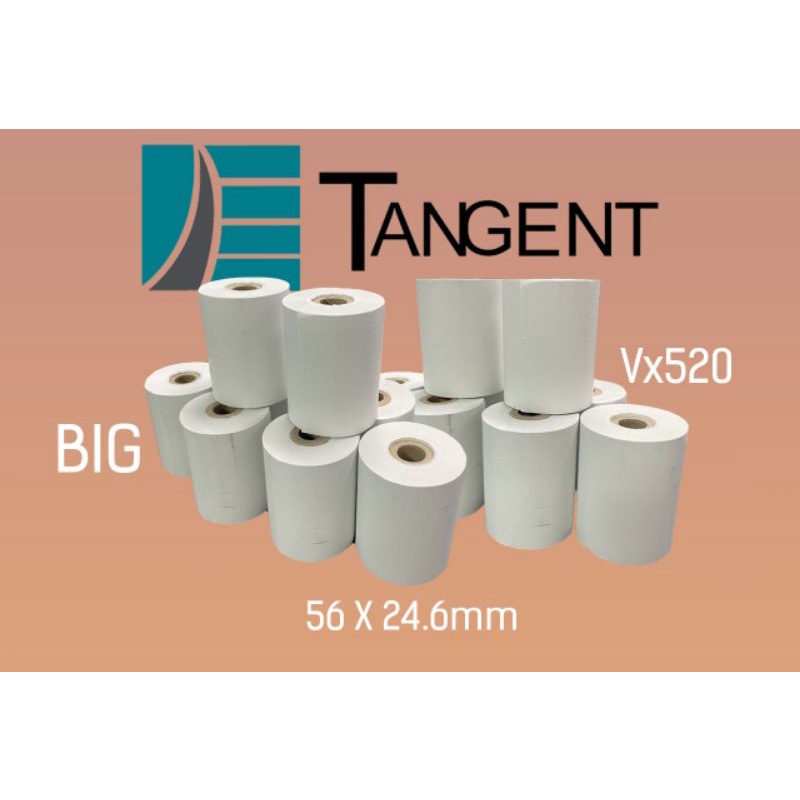 Thermal Papers for POS terminals BIG 56x24.6mm | Shopee Philippines