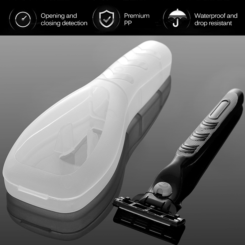 Mens Travel Razor Case Outdoor Camping Business Trip Portable Razor ...