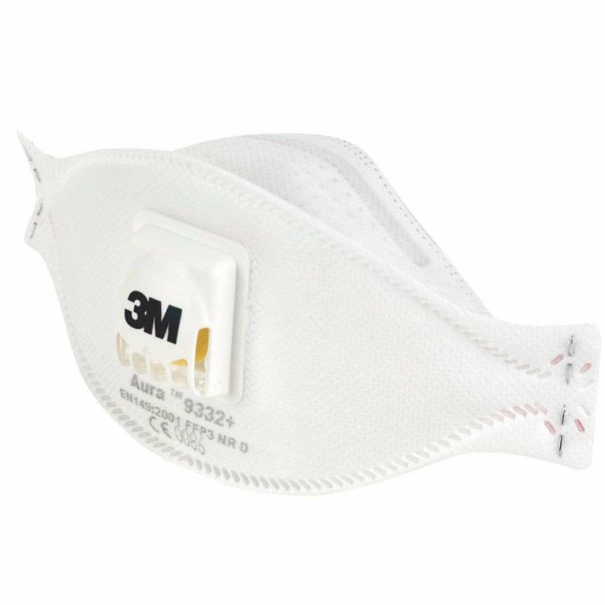 3m Aura 9332 Respirator FFP3 / P3 Dust Mist Metal Fume Respiratory ...