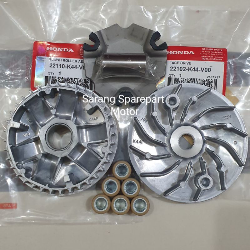 Beat Click Scoopy Roller Housing and Face Drive Set for Motor Parts ...