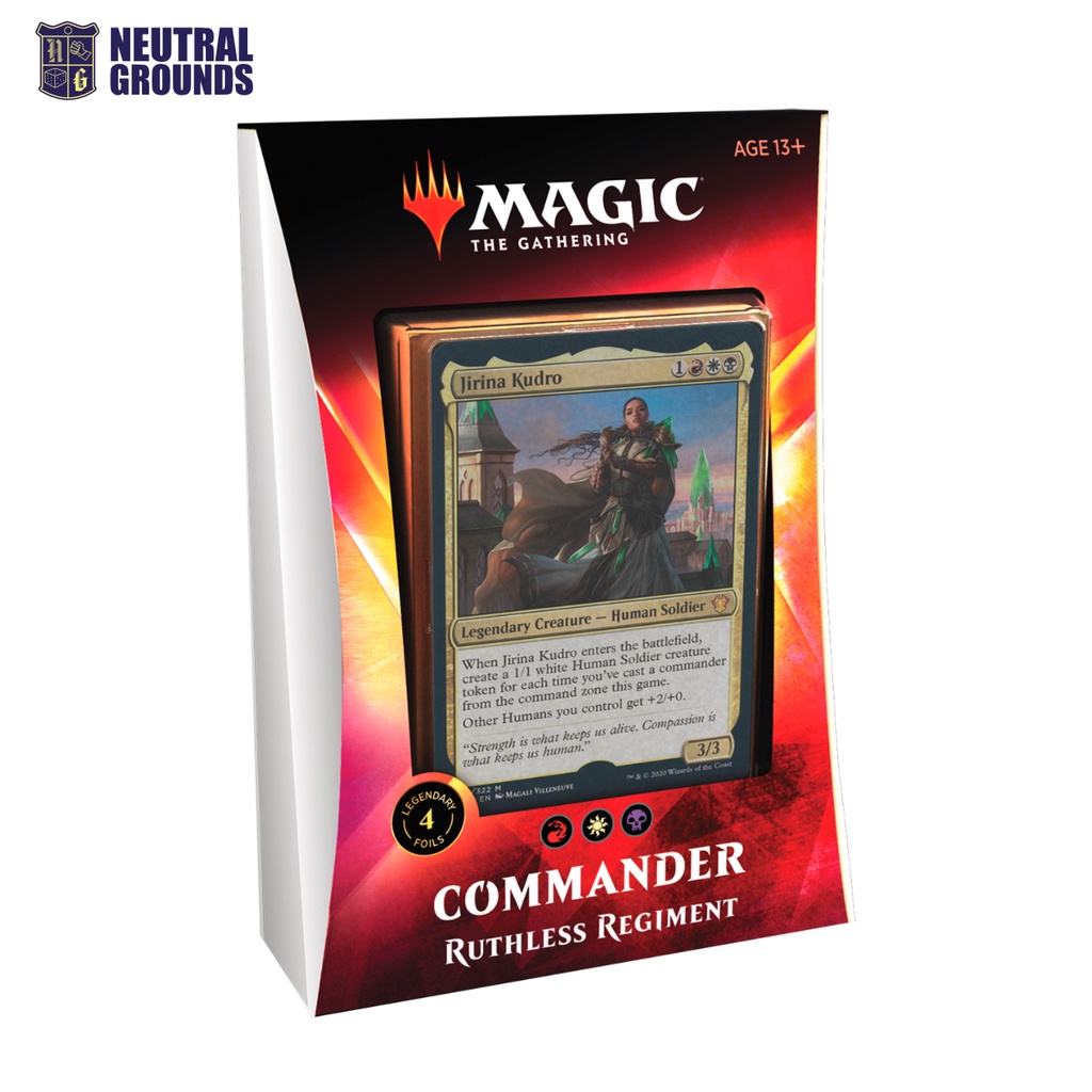 Magic: the Gathering Mtg Commander 2020: Ruthless Regiment | Shopee ...