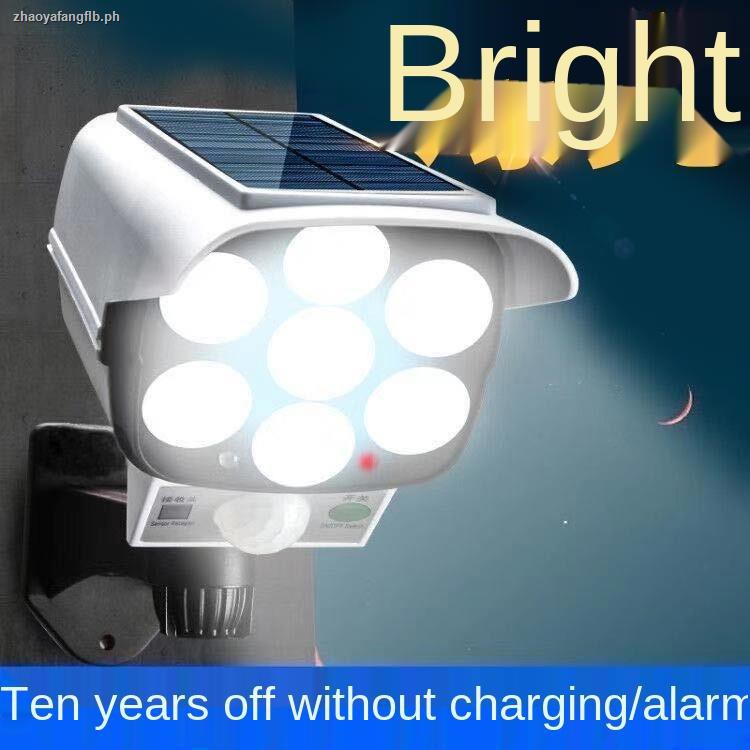 Solar anti-thief light with surveillance camera street light household ...