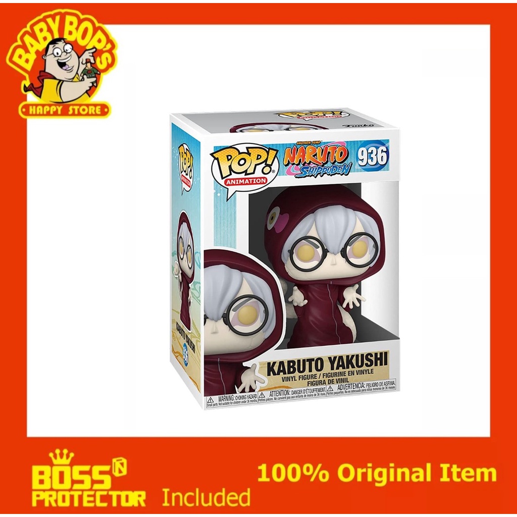 Funko Pop! Animation: Naruto Shippuden: Kabuto Yakushi Vinyl Figure ...