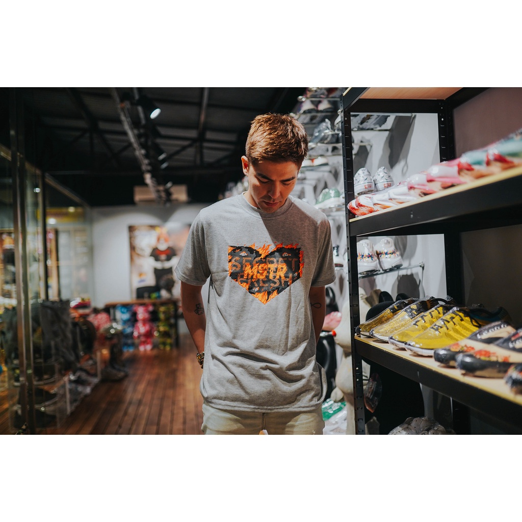 MSTR CO. X SECRET FRESH - FIRE EMBLEM Men T-Shirt (Grey) | Shopee ...