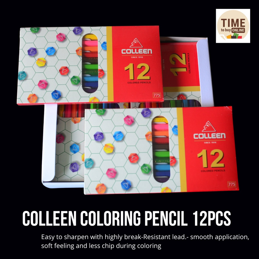 Colleen Coloring Pencil 12s | Shopee Philippines