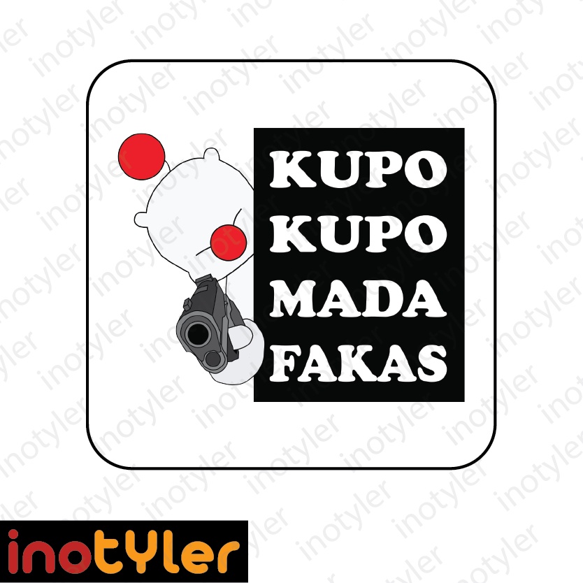 Kupo Kupo Madafakas Cute Moogle Mog FInal Fantasy Funny Pompom Gunpoint ...