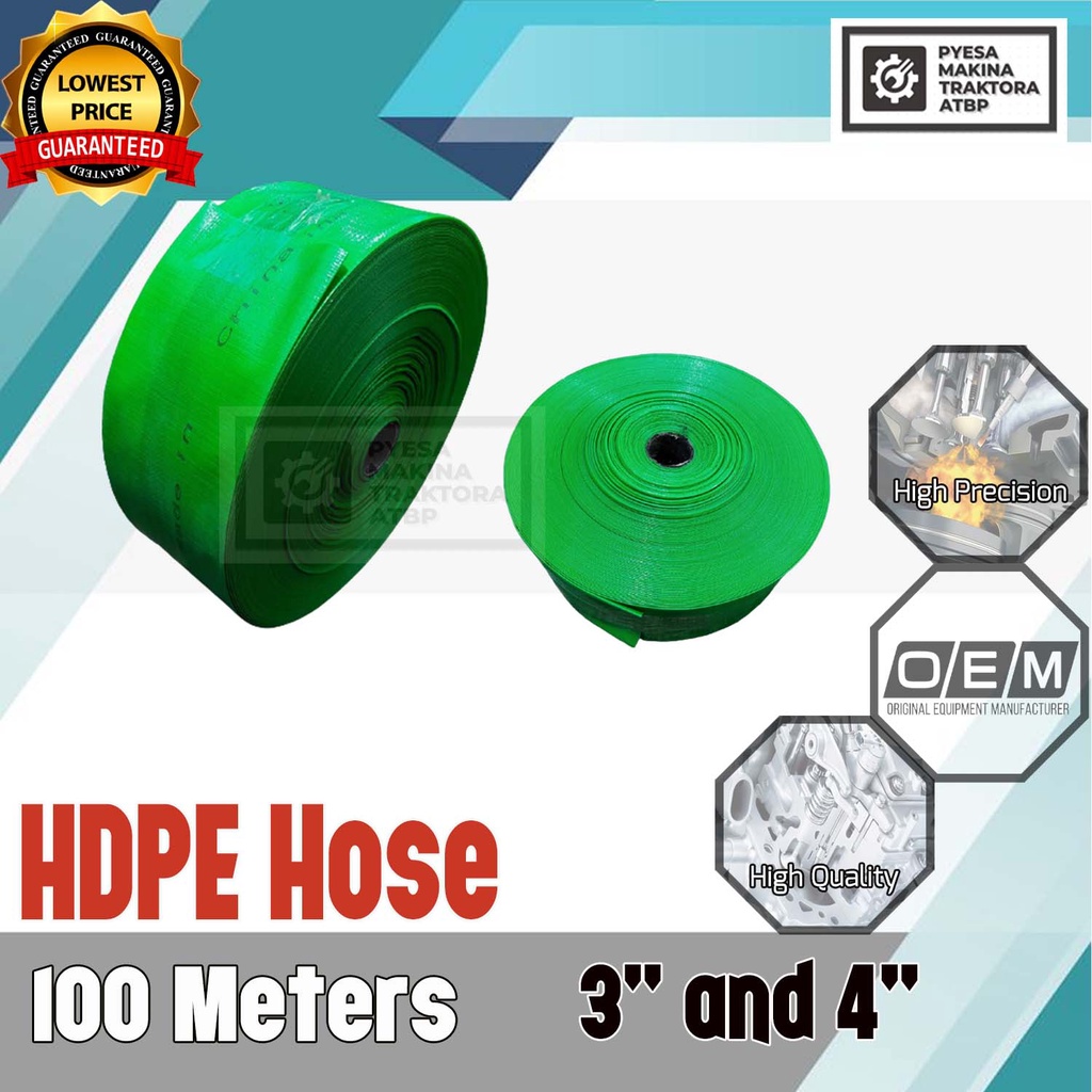 PE Hose Flat Hose HDPE Weave Type 2" 3" and 4" per Roll available in ...