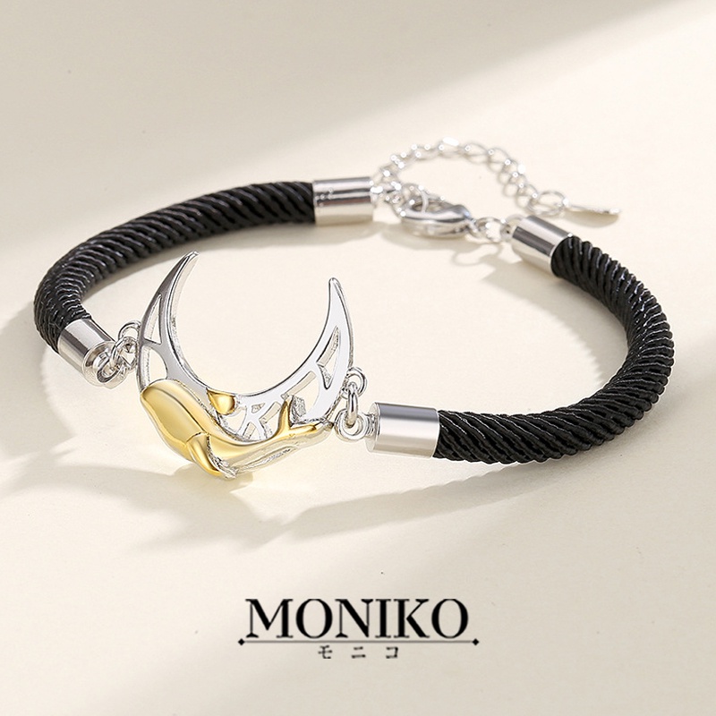 Moniko Original Design Couple Bracelet The Moon And The Whale Leather ...