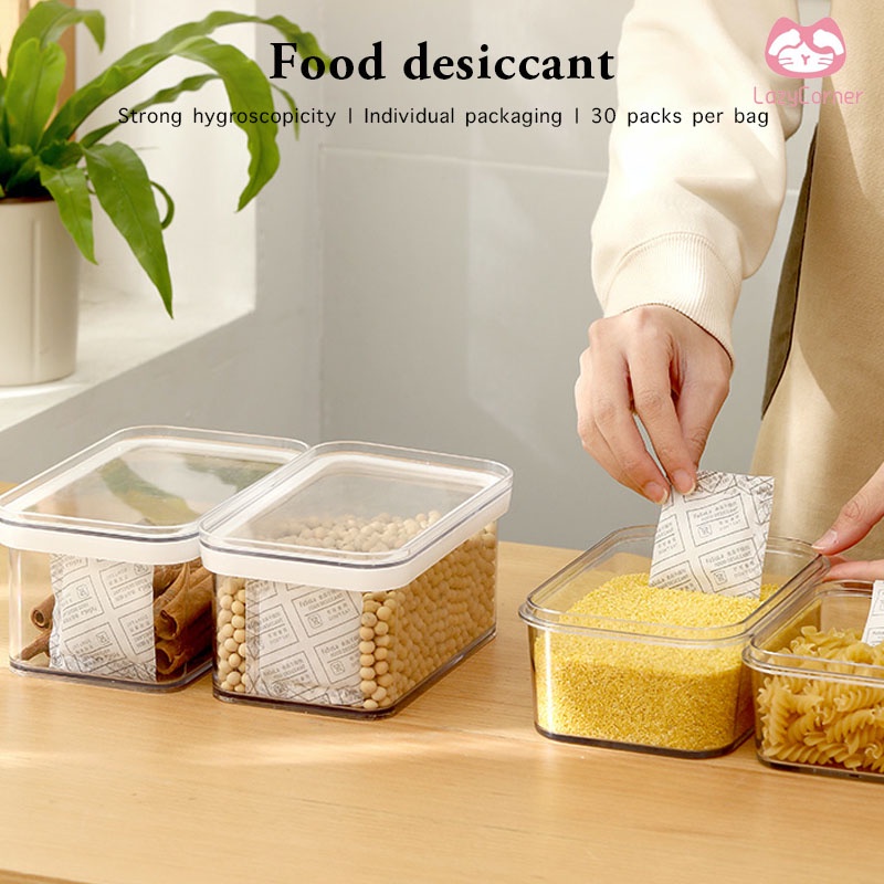 60pcs Food Silica Desiccant 10g 5g Oxygen Absorber Food Grade ...