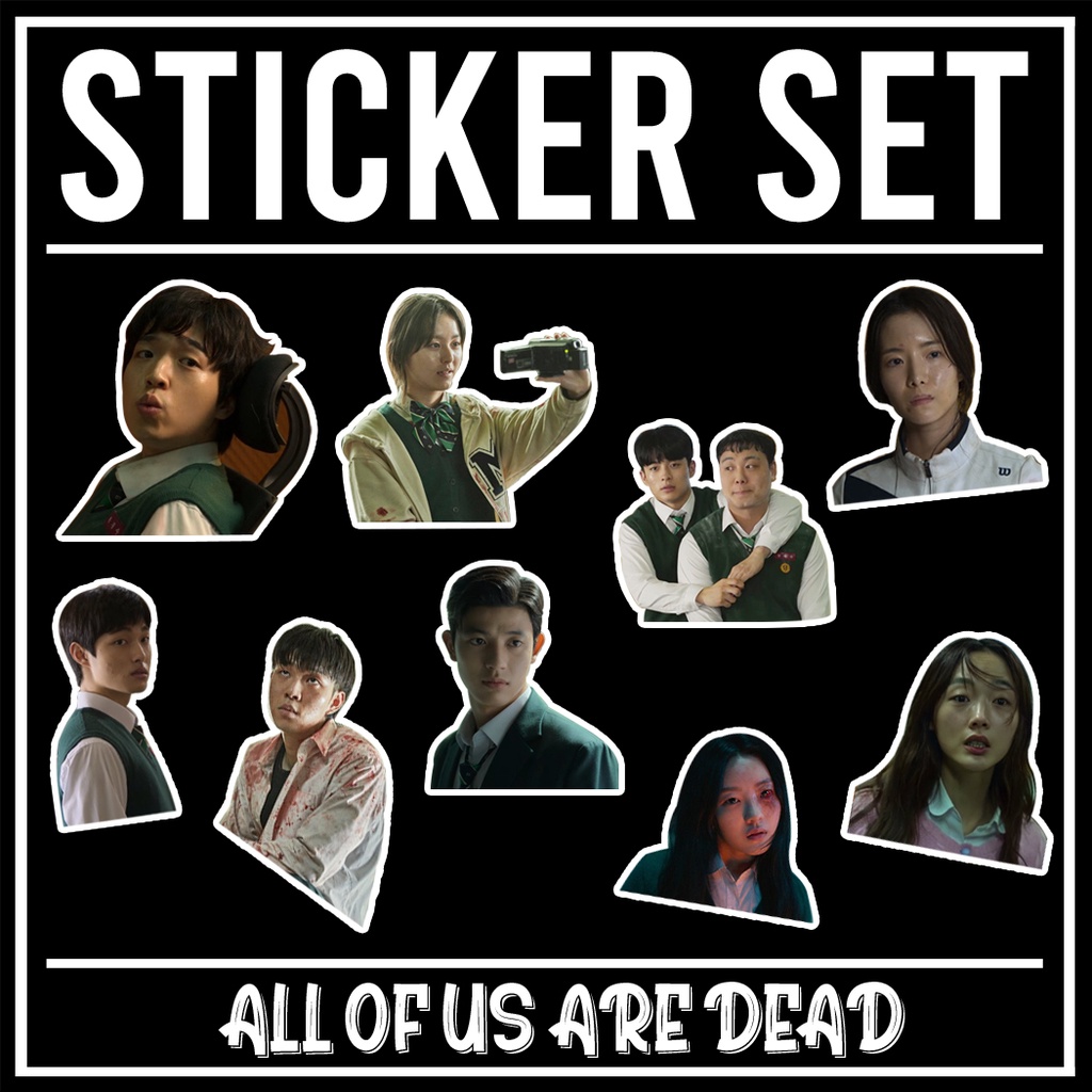 ALL OF US ARE DEAD STICKER SET | Shopee Philippines