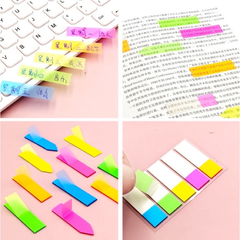 Sticky notes color arrow memo post pencil Cute Sticky notes (Read ...