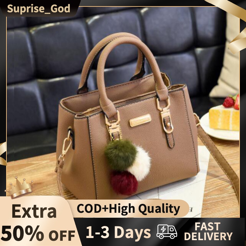 COD Vintage Women Handbag Fashion High Quality Lady Shoulder Messenger ...