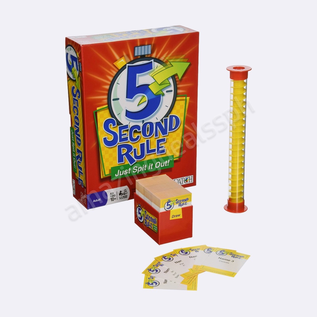 5 Second Rule Just Spit it Out! Game | Shopee Philippines