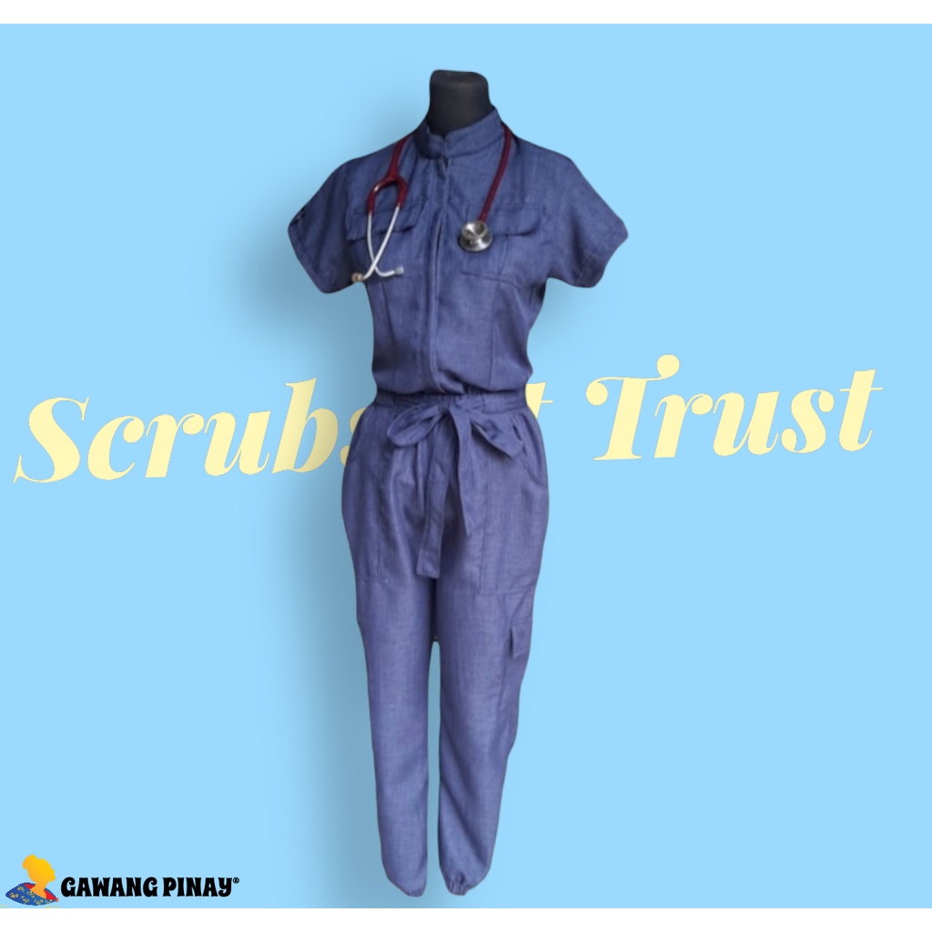 Gawang Pinay Fashionable Medical Scrubsuits, PPE and white coat ...