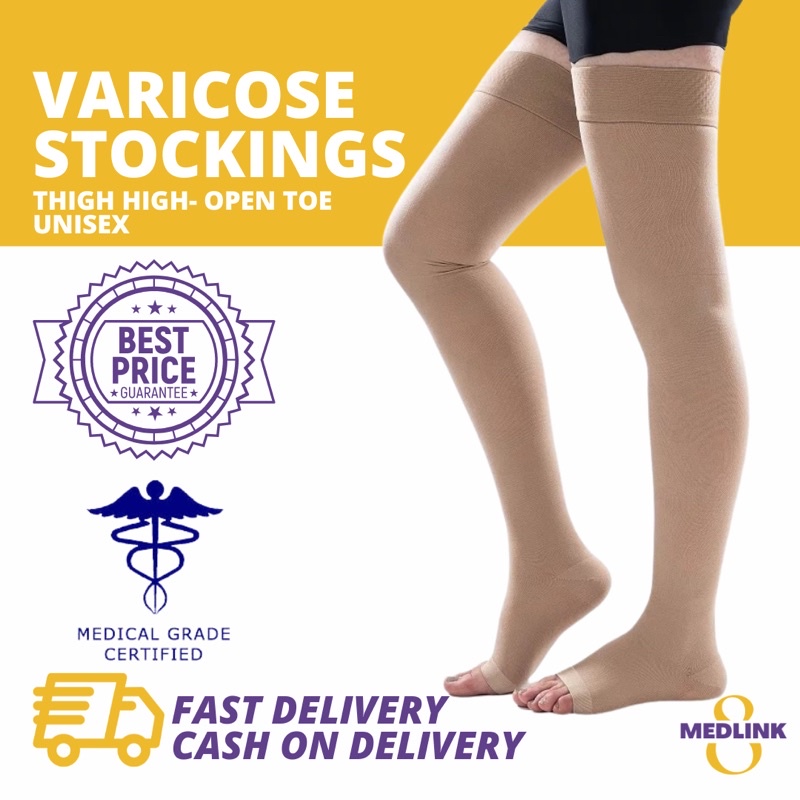 Compression Therapy Varicose Stockings Medical Grade (regular & PLUS ...
