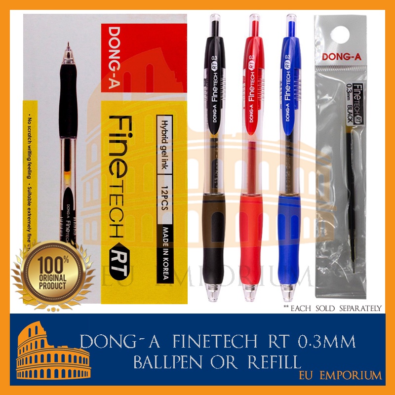 Ballpen Dong-A Fine Tech RT Sign Pen Dong-A Fine Tech RT Refill 0.3MM ...