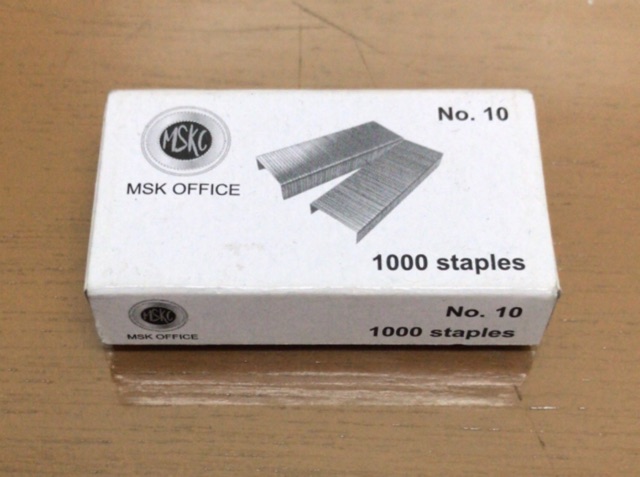 Staple Wires Small (No.10) | Officr Supplies | School Supplies | Shopee ...