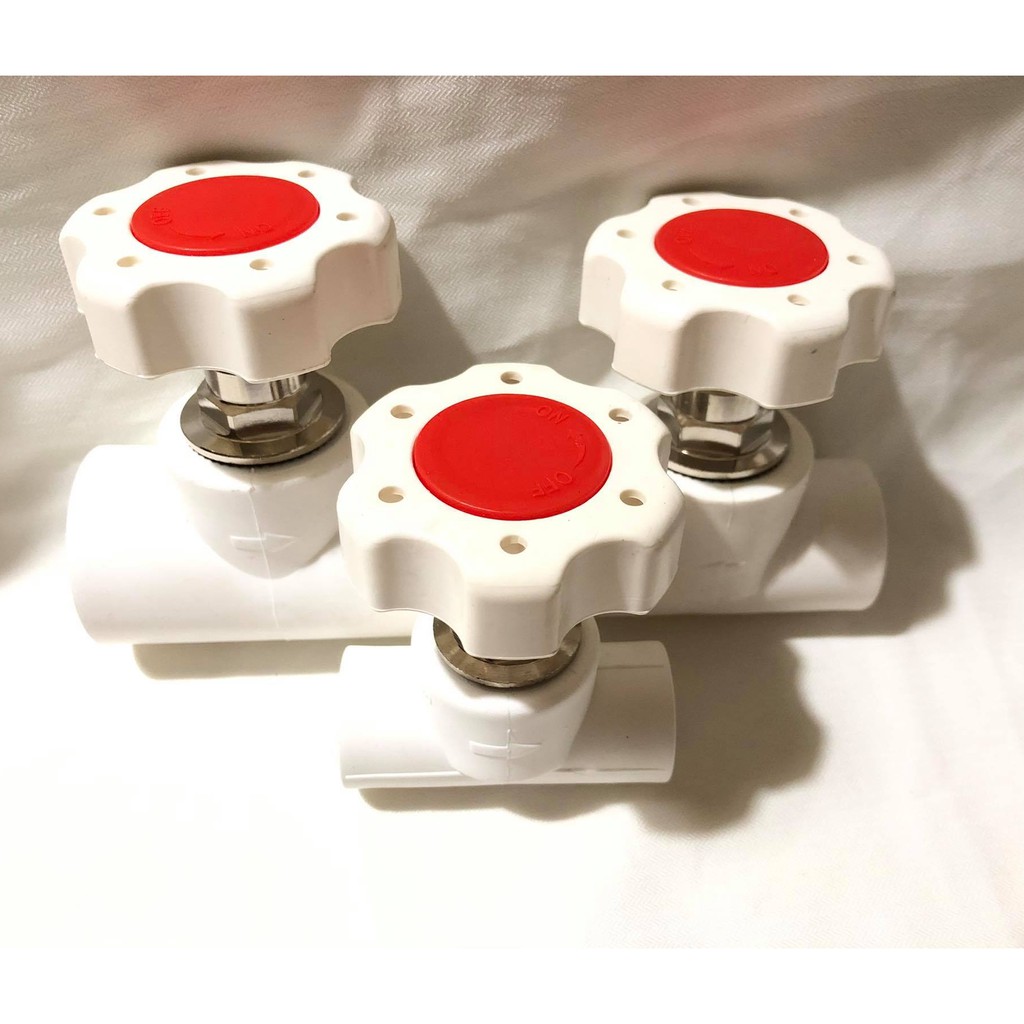 PPR 1PC GATE VALVE (3SIZES AVAILABLE:1/2=20mm,3/4=25mm,1''=32mm ...