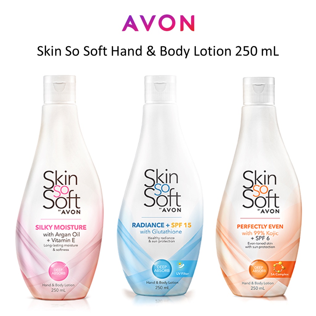 Skin So Soft Hand & Body Lotion 250 mL by Avon | Shopee Philippines