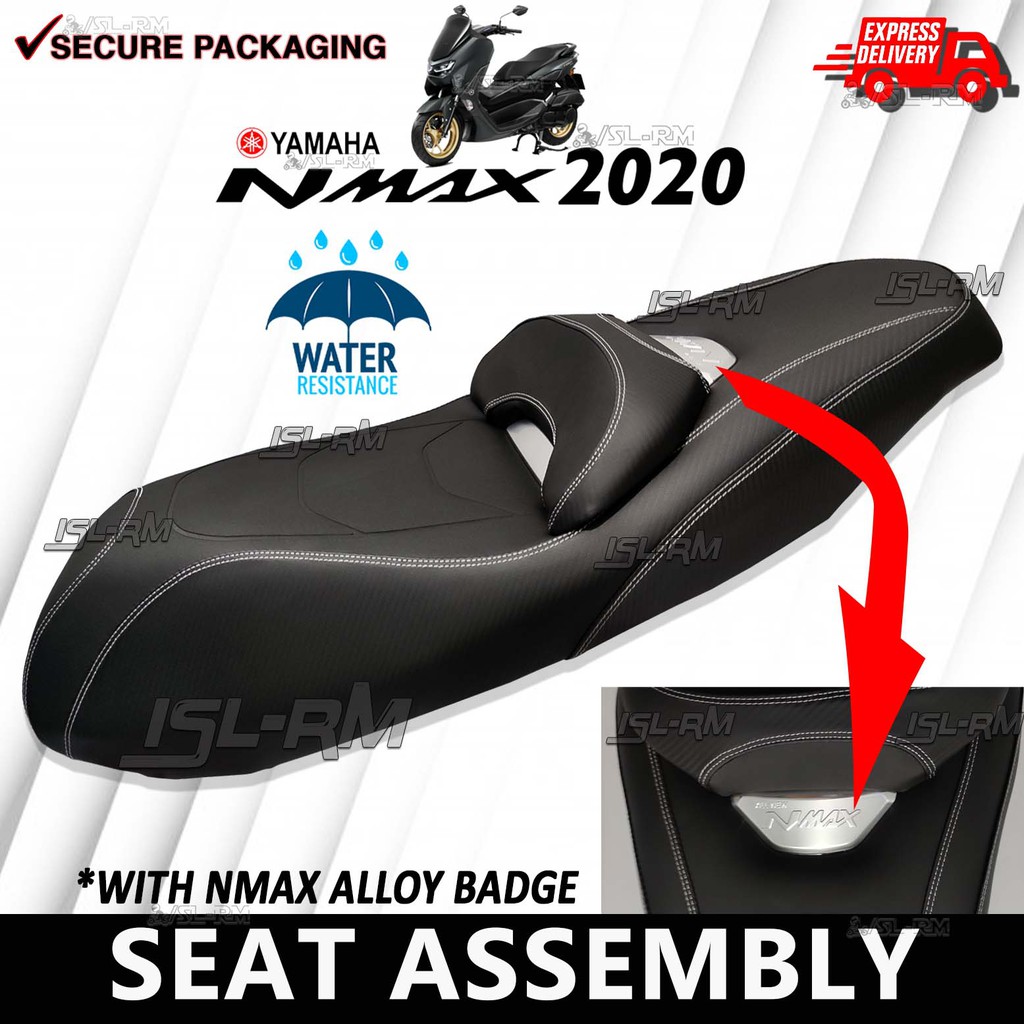 Yamaha NMAX 2020 V2 Camel Back seat assembly with alloy badge and Under ...