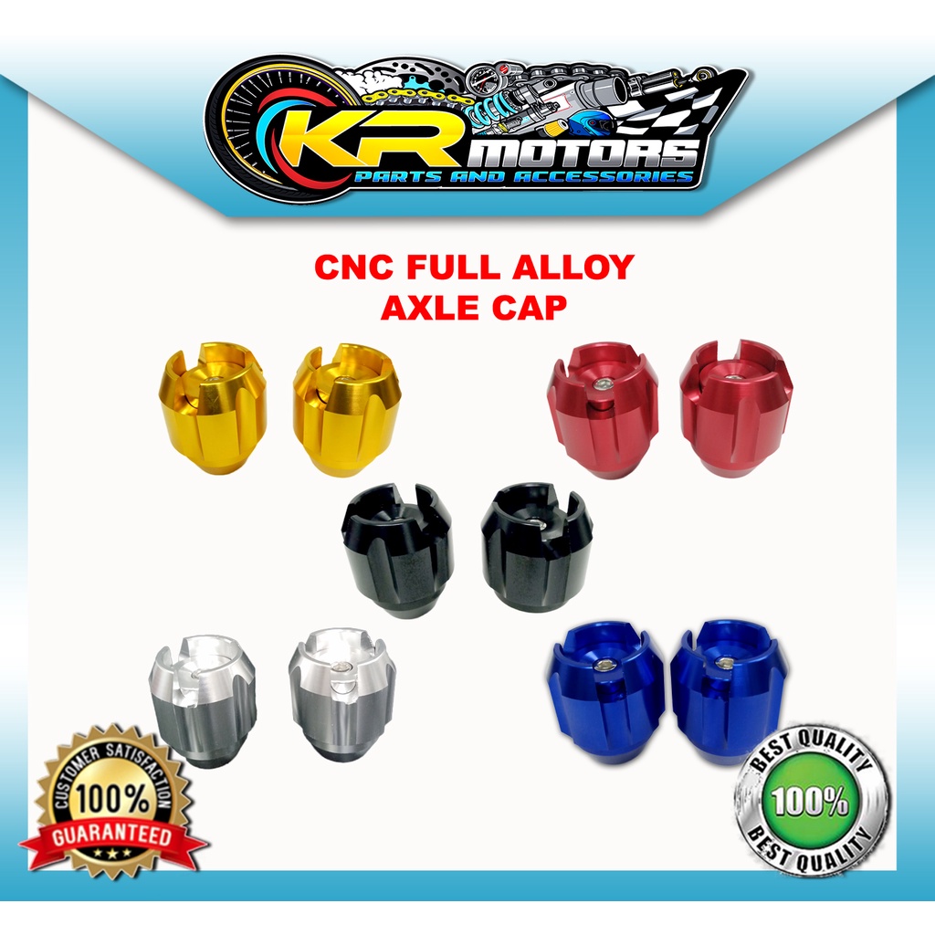Universal CNC Front AXLE CAP for Motorcycle Full Alloy - #2272 | Shopee ...