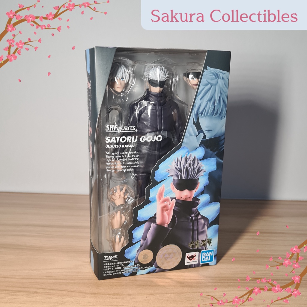 SH Figuarts Satoru Gojo (Jujutsu Kaisen) DENTED BOX | Shopee Philippines