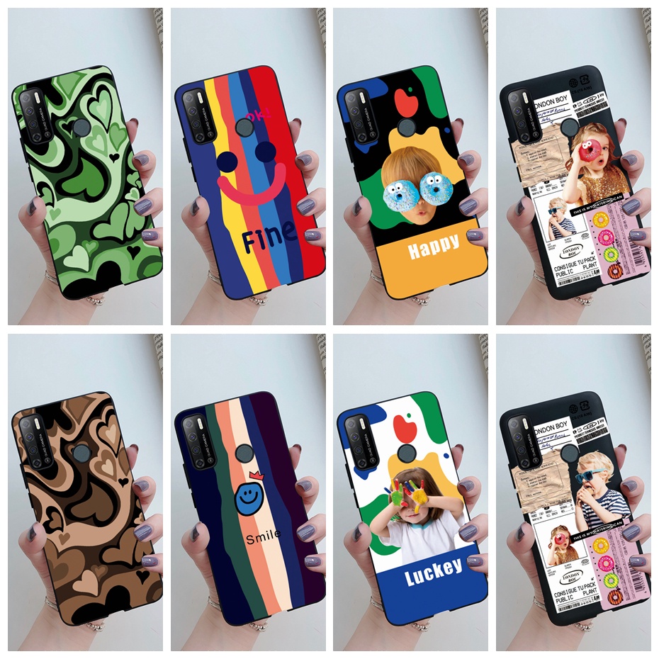 Tecno Pouvoir 4 Pro LC7 LC8 Spark 5 6 Air 5 Pro Pova 2 3 Casing Cute ...