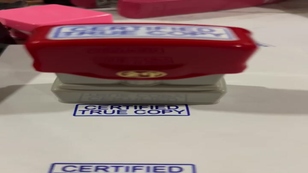 Office Stamp (Certified True Copy) | Shopee Philippines