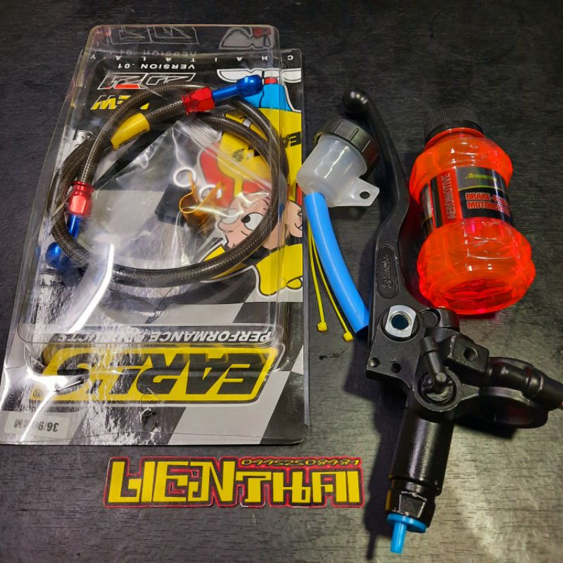 BRAKE MASTER PS16 / FLUID AND EARL'S - WAVE, RS125, XRM125, SMASH115 ...